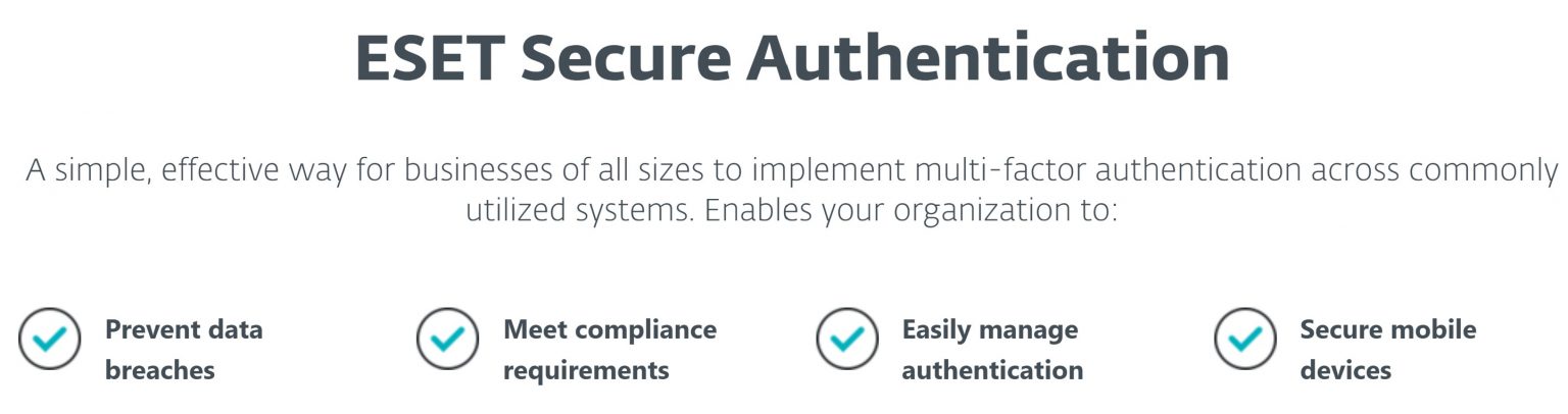 ESET Secure Authentication - Chillisoft
