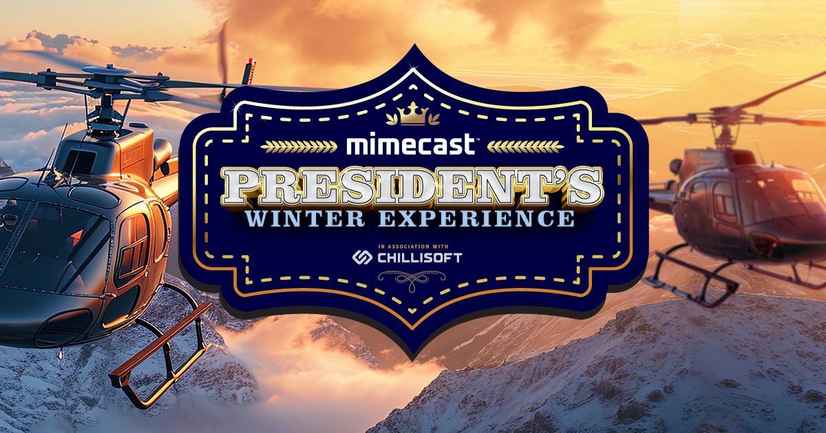 Mimecast President's Winter Experience - Chillisoft
